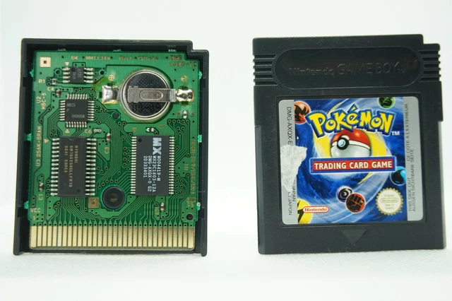 POKEMON TRADING CARD Nintendo Game Boy Color Gb Battery Save GameBoy ...