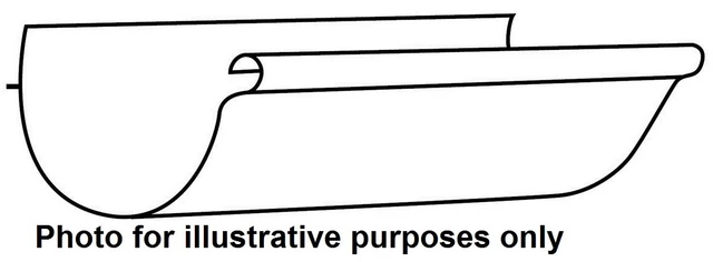 BLUESCOPE LYSAGHT FLATBACK HALF ROUND GUTTER 300mm Colorbond Steel DUNE ...