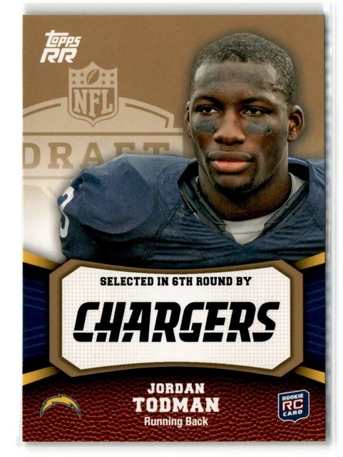 JORDAN TODMAN SAN Diego Chargers 2011 Topps Rising Rookies or #173 EUR ...
