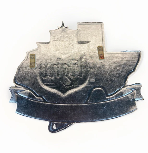 VINTAGE LONE STAR Light Beer Advertising Sign Bar Wall Display Texas ...