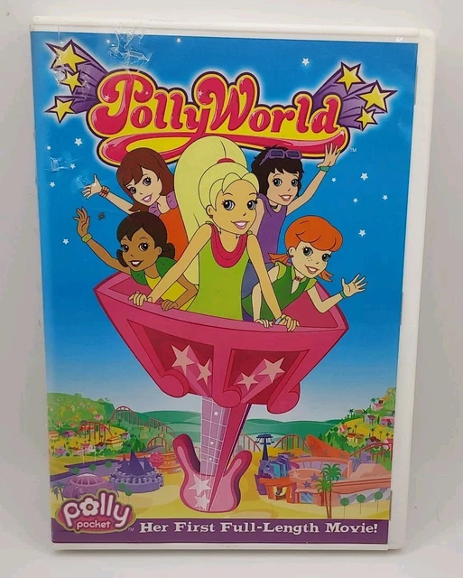 POLLYWORLD POLLY POCKET First Full-Length Movie DVD Universal Mattel ...