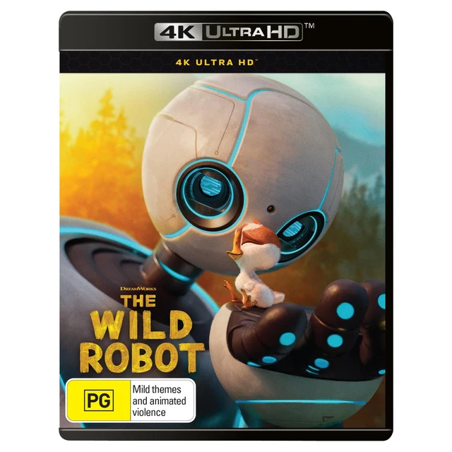 THE WILD ROBOT (4k Ultra HD, 2024) NEW $42.00 - PicClick AU