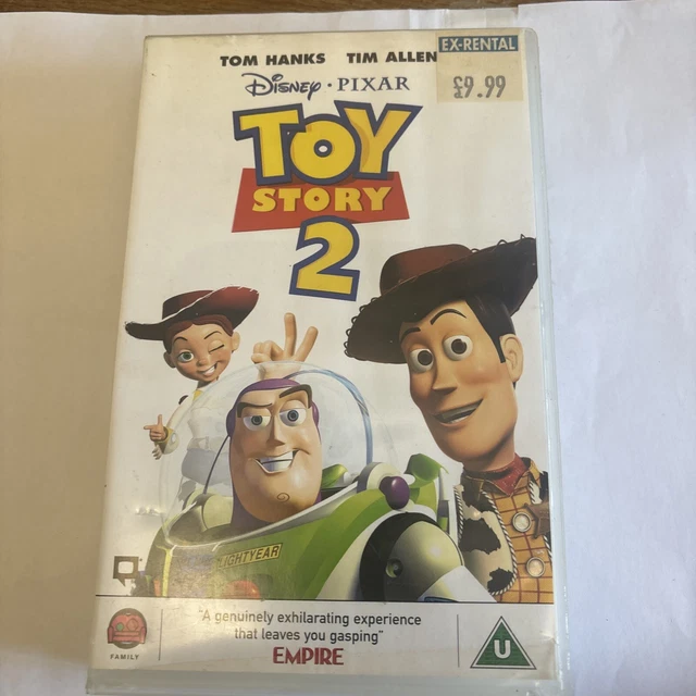TOY STORY 2 (VHS, 2000) ex-rental DISNEY BLOCKBUSTER VIDEO £10.00 ...