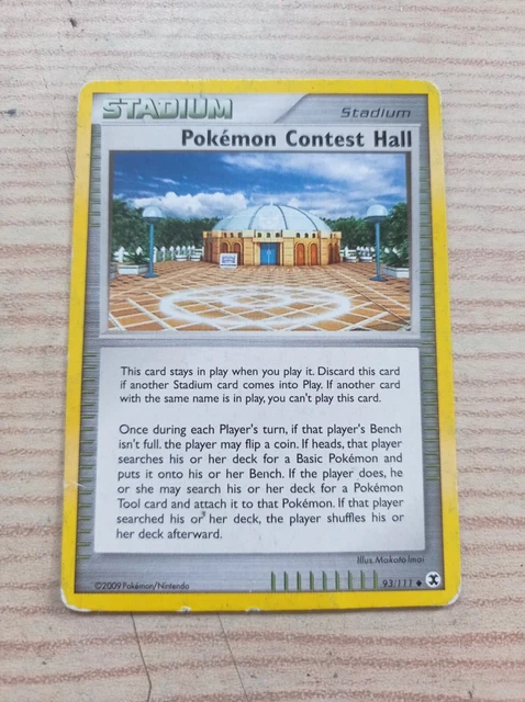 CARTA TRADING CARD Pokemon Stadium Pokemon Contest Hall 93-111 EUR 1,00 ...