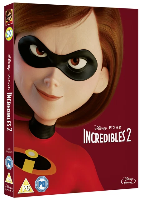 INCREDIBLES 2 (BLU-RAY) Craig T. Nelson Holly Hunter Sarah Vowell Huck ...