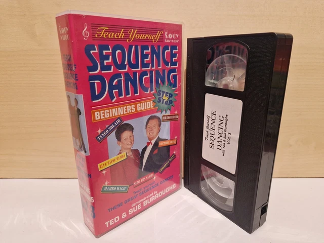 TEACH YOURSELF SEQUENCE Dancing Beginners Guide Vol.3, PAL VHS Video ...