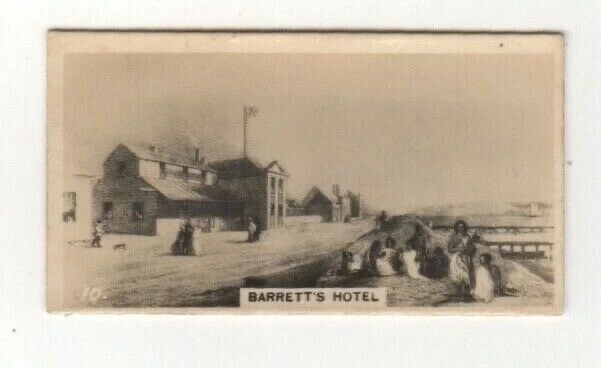 EARY SCENES & Maori Life of NZ #10 Barrett’s Hotel Lambton Quay ...