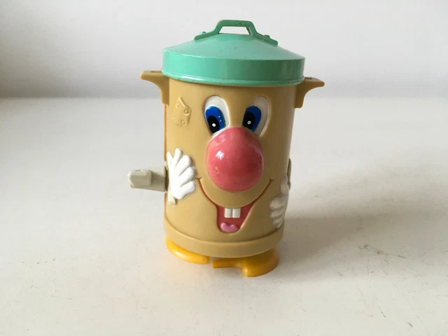 VINTAGE DUSTY BIN Wind Up Clockwork Toy Trident Marx 1976 VGC £21.52 ...