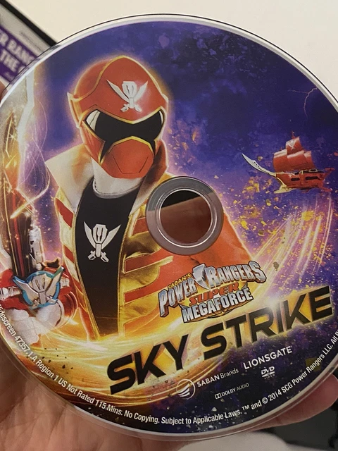 POWER RANGERS SUPER Megaforce: The Complete Season (DVD) HTF Very Good ...