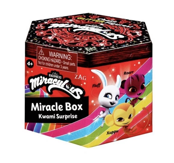 RARE MIRACULOUS LADYBUG Miracle Box Kwami Surprise Toy Figure Mullo ...