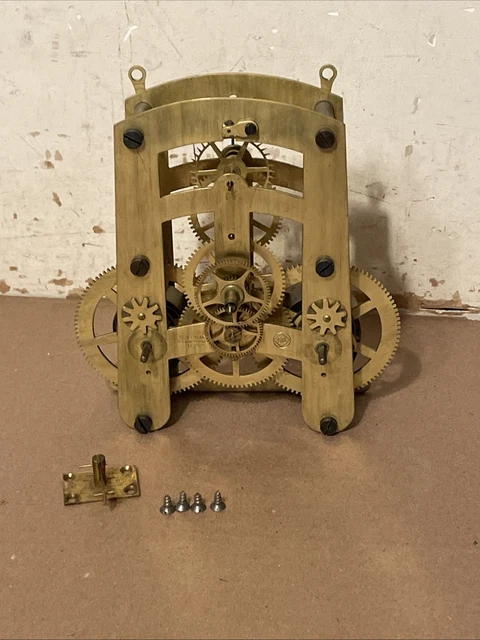 ANTIQUE SETH THOMAS Long Drop Long Duration Clock Movement World Model ...