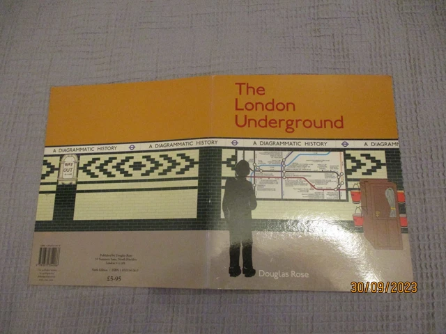LONDON UNDERGROUND - A Diagrammatic History - Folded Map 6th edition ...