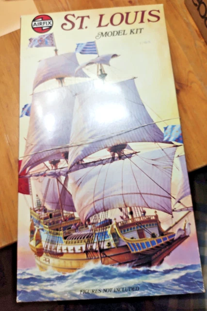 AIRFIX SAINT LOUIS 1626 French Warship Model Complete Open Box 09257-1 ...
