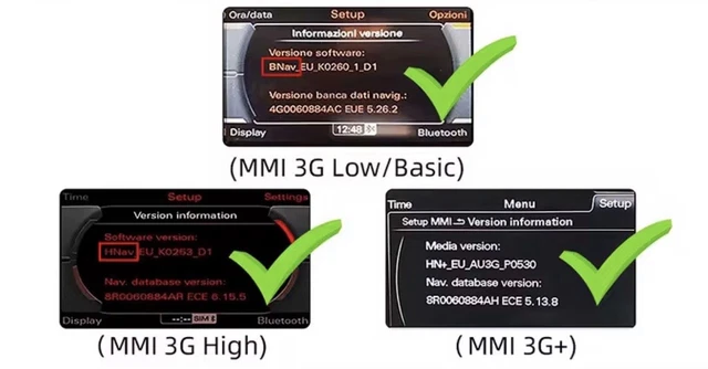 AUDI MMI 3G PLUS Firmware + Navigation Update 2023 6.36.0 (Final ...