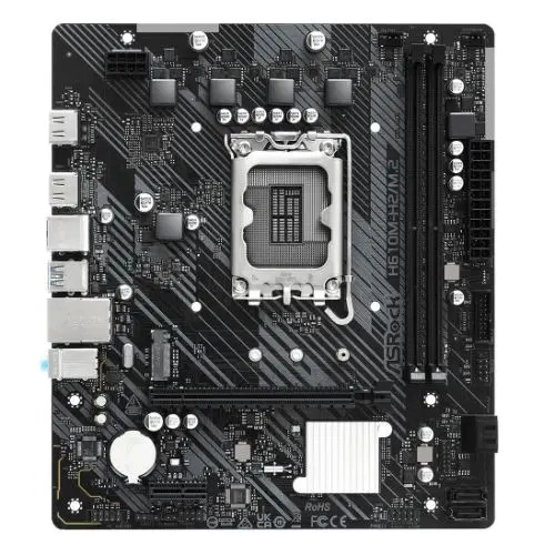 ASROCK H610M-H2/M.2, INTEL H610, 1700, Micro ATX, 2 DDR4, 2 HDMI, GB ...