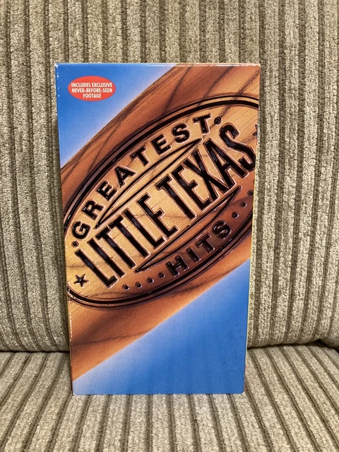 LITTLE TEXAS GREATEST Hits VHS Tape 90s Country Music Videos OOP Rare ...