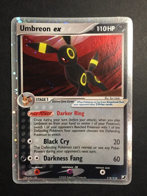 Rare Umbreon Pokemon Card À VENDRE! - PicClick FR