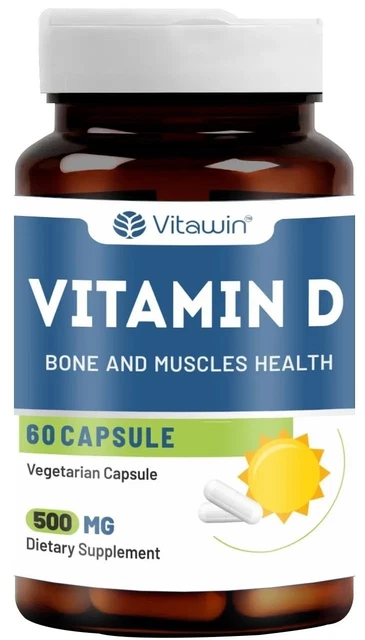 VITAWIN VITAMIN SUPPLEMENTS Vitamin D For Immunity - 60 Capsule £24.18 ...