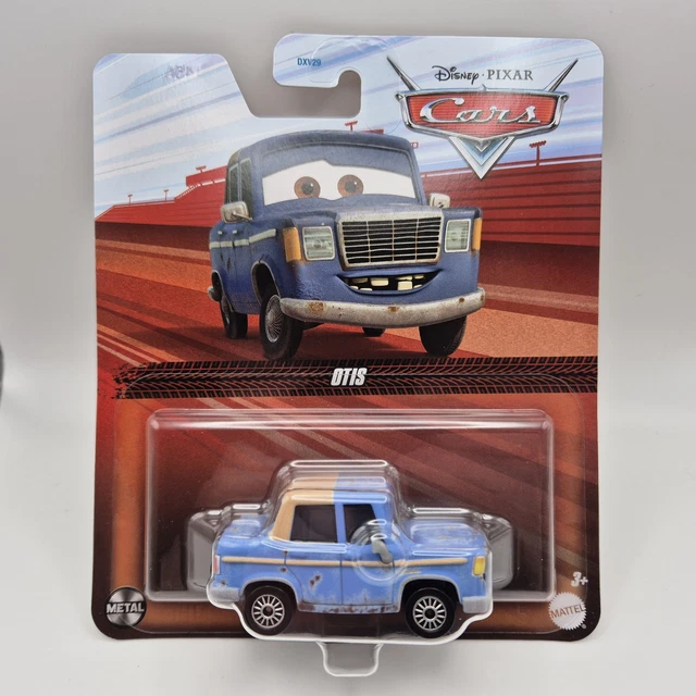 DISNEY DIECAST CARS Otis Blue Pixar Mattel Collectable £11.99 - PicClick UK