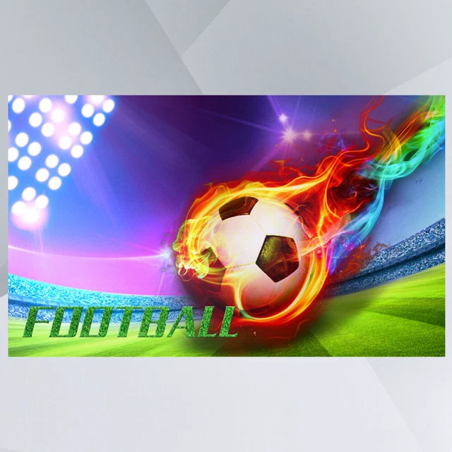 PHOTO STUDIO BACKGROUND Football Field Cloth Photography Background ...