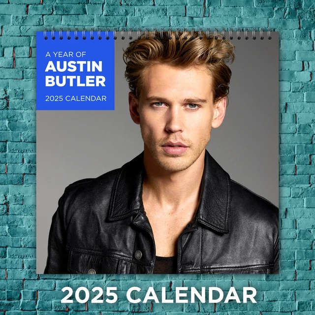 AUSTIN BUTLER CALENDAR 2025, Austin Butler Celebrity 2025 Wall Calendar ...
