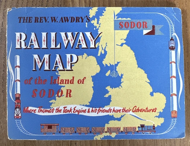 THOMAS THE TANK Engine~Rev W. Awdry’s Railway Map of the Island of ...