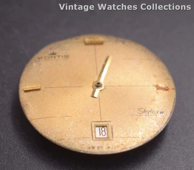 ETA-2512 WINDING NON Working Watch Movement For Parts/Repair Work O ...