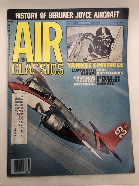 AIR CLASSICS AVIATION Aircraft Airplane Magazine July 1978 £13.94 ...