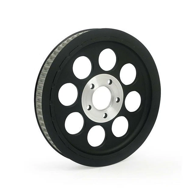 REAR BELT PULLEY 70 Teeth Black for Harley-Davidson Evo B.T. 84-99 ...