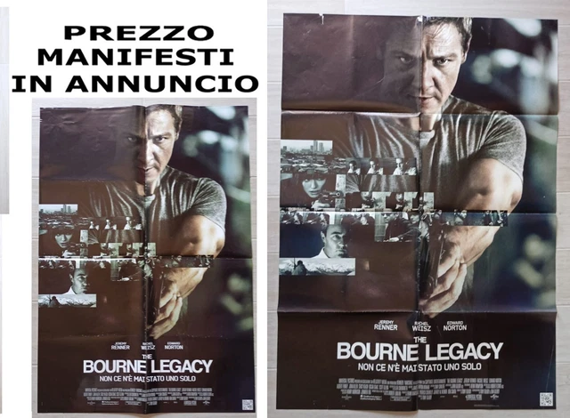 BOURNE THE BOURNE Legacy - MANIFESTI CINEMA ORIGINALI Film 2012 Vari ...