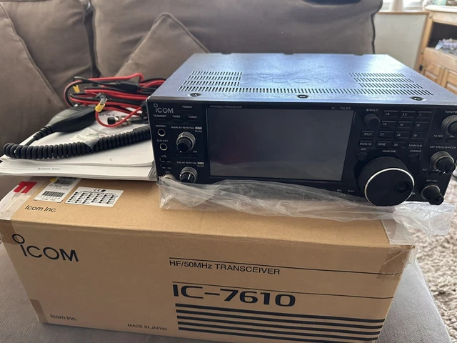 ICOM IC-7610 SDR HF/50MHz Transceiver - Widebanded £2,200.00 - PicClick UK