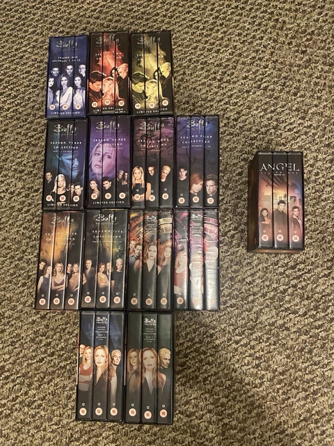 COMPLETE SET OF the television series Buffy the Vampire Slayer Seasons ...