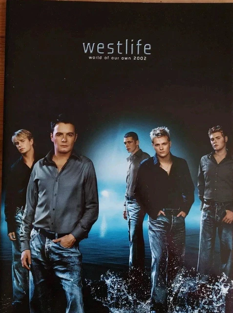 WESTLIFE WORLD OF Our Own 2002 Tour Programme £5.43 - PicClick UK