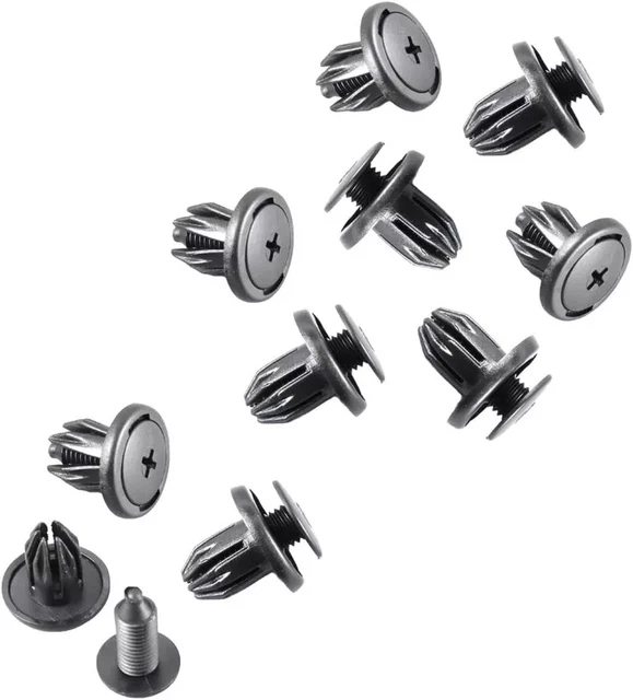 FIT AUDI X10 INNER WHEEL ARCH FRONT LINER SPLASHGUARD FASTENERS TRIM ...