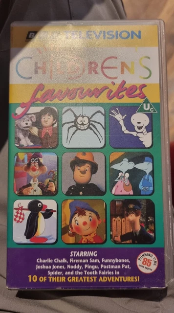BBC CHILDREN'S FAVOURITES VHS/Video Tape Pingu/Noddy/Postman Pat ...