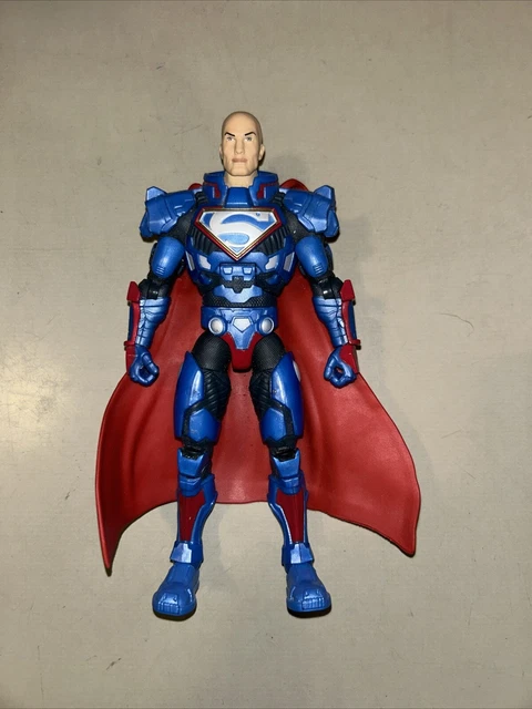 DC MULTIVERSE LEX Luthor Baf Collect & Connect 6” Build A Figure Mattel ...