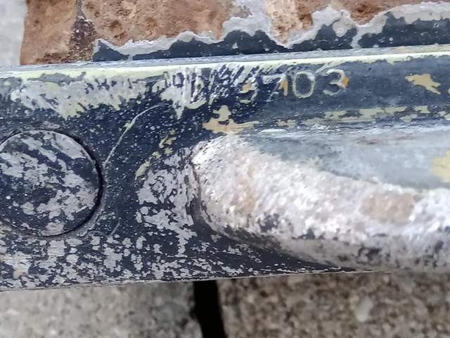 WW2 GERMAN LUFTWAFFE Junkers JU88 AIRCRAFT PART *107 MARKED £34.86 ...