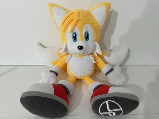 RARE SONIC THE Hedgehog - 15 Inch Tails Plush Soft Toy Joypolis Sega ...