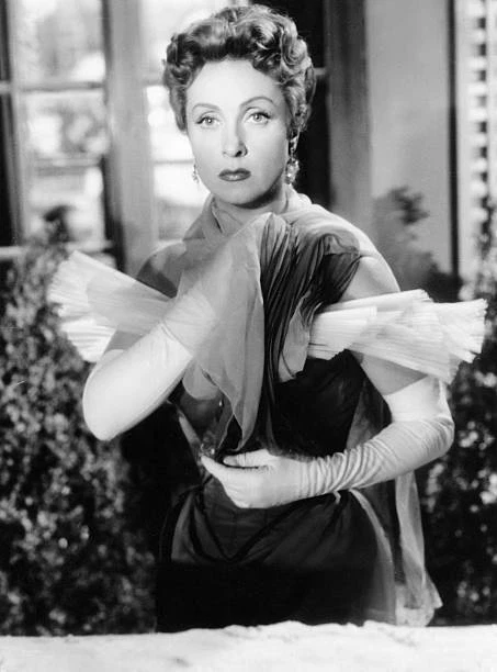DARRIEUX, DANIELLE ACTRESS, France Scene from movie 'Madame de- 1953 ...