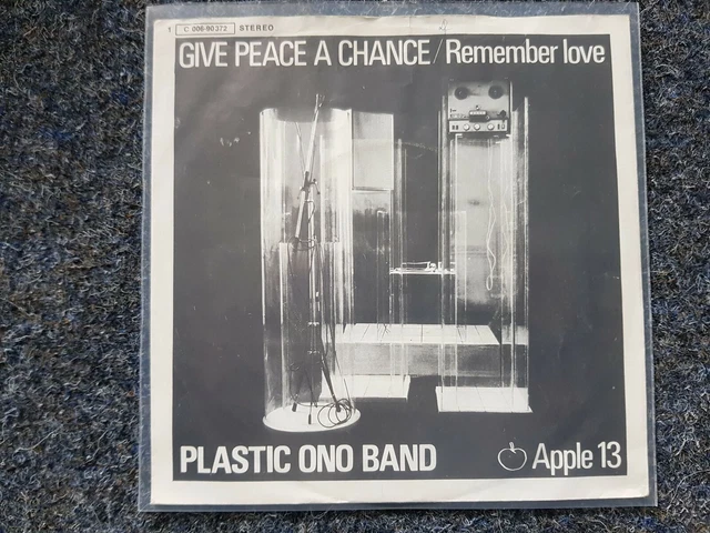 JOHN LENNON/ PLASTIC Ono Band - Give peace a chance 7'' Single/ Beatles ...