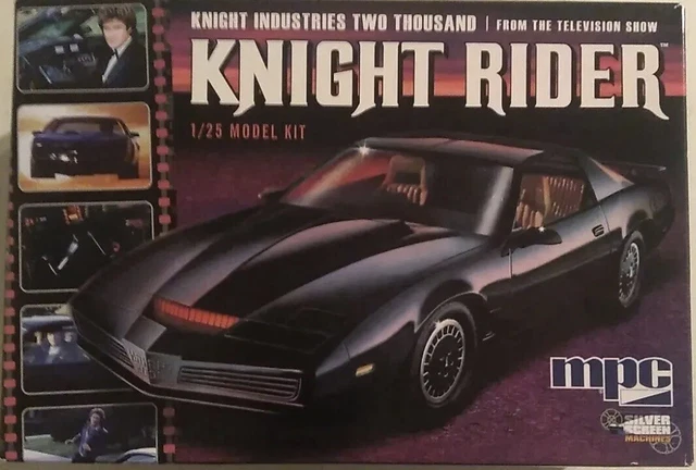 KNIGHT RIDER KITT Pontiac Trans Am Firebird MPC 1:25 Model Kit Car come ...