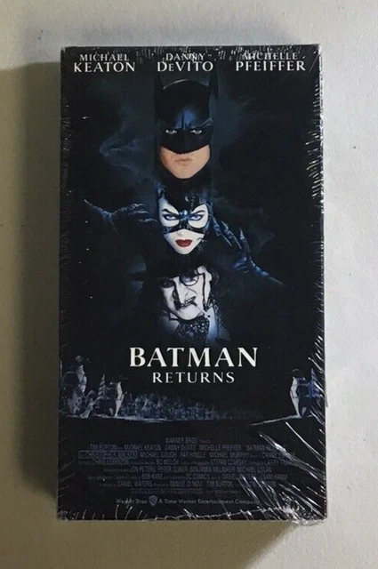 BATMAN RETURNS VHS Tape 1992 Sealed Michael Keaton Danny DeVito £15.52 ...