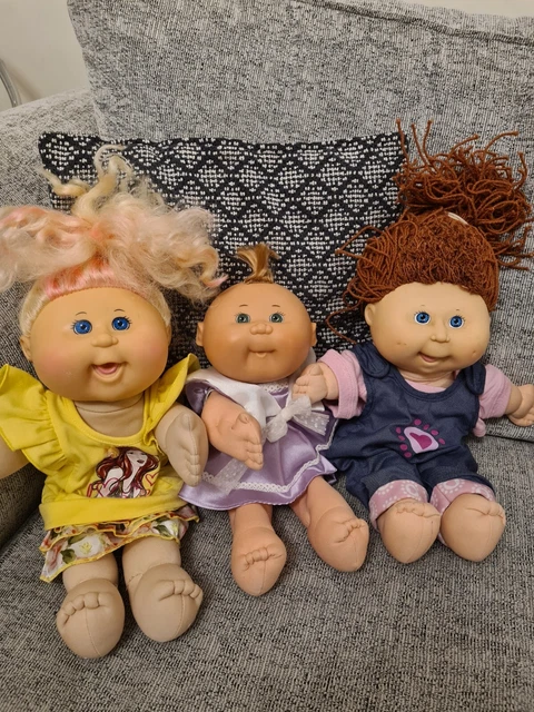 VINTAGE CABBAGE PATCH Kid Dolls Inc First Edition 1980-1990's X 2-2006 X 1 £19.99 - PicClick UK