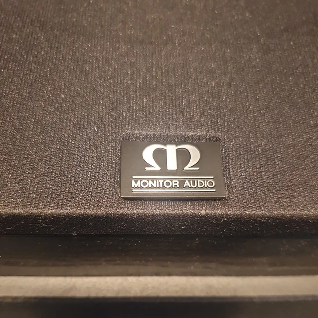 MONITOR AUDIO SYSTEM R352 Black Speakers Standmount with Plinths ...