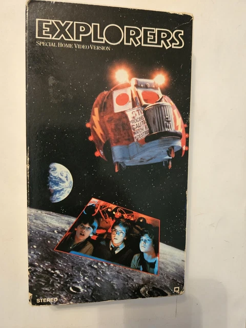 EXPLORERS ~ (1985 VHS) ~ Special Home Video Version Combine Shipping $1 ...