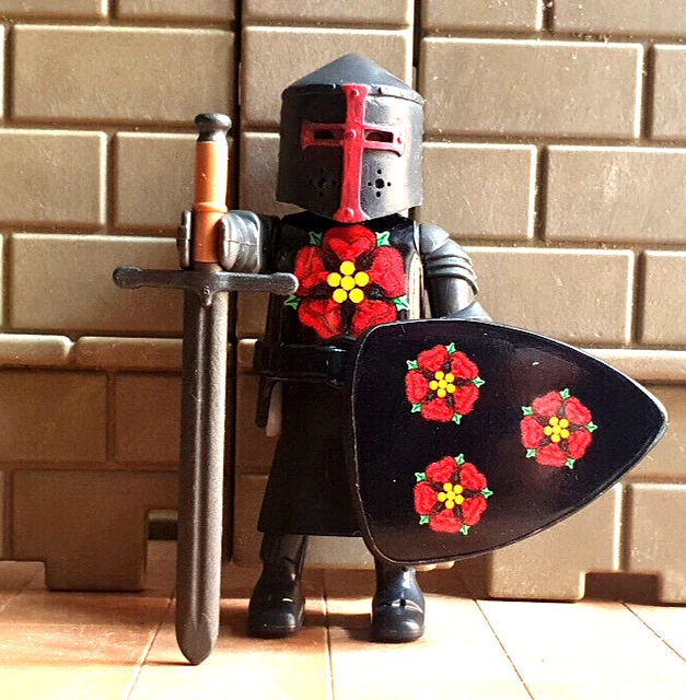 PLAYMOBIL TEMPLARIO CUSTOM Caballero knight Templar Chevalier Templier ...