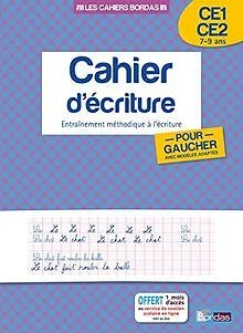 Cahier D'Écriture Pour Gauchers Ce1 Ce2 De Collectif | Livre | état Bon 
