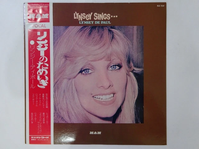 VINYLE LP OBI Lynsey De Paul Lynsey Sings MAM SLC 510 Japon EUR 0,92 ...