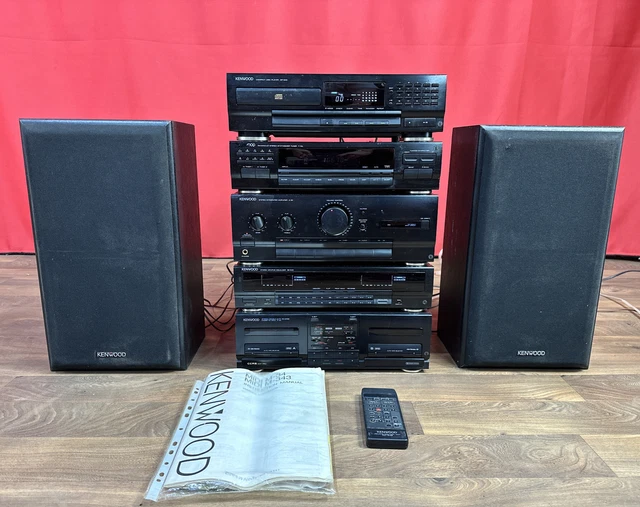 KENWOOD HIFI STACK System GE-28 DP-28 RX-28 - Testato e funzionante EUR ...