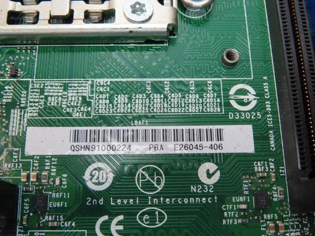 INTEL S5520HC DUAL Socket Lga1366 Serverboard Ddr3 E26045-406 $199.95 ...